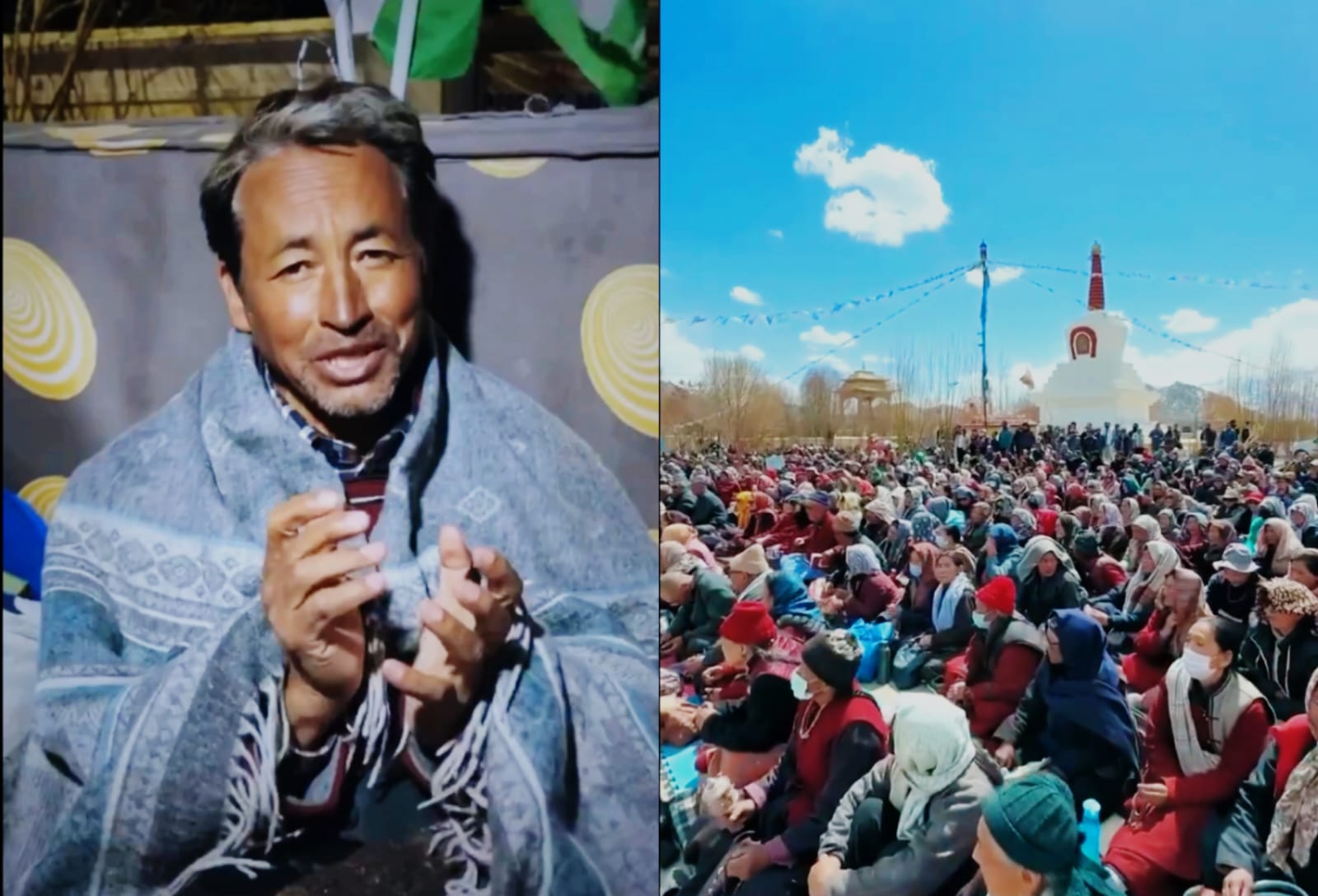 Ladakh climate activist, Sonam Wangchuk's hunger strike of 21 days - Nation